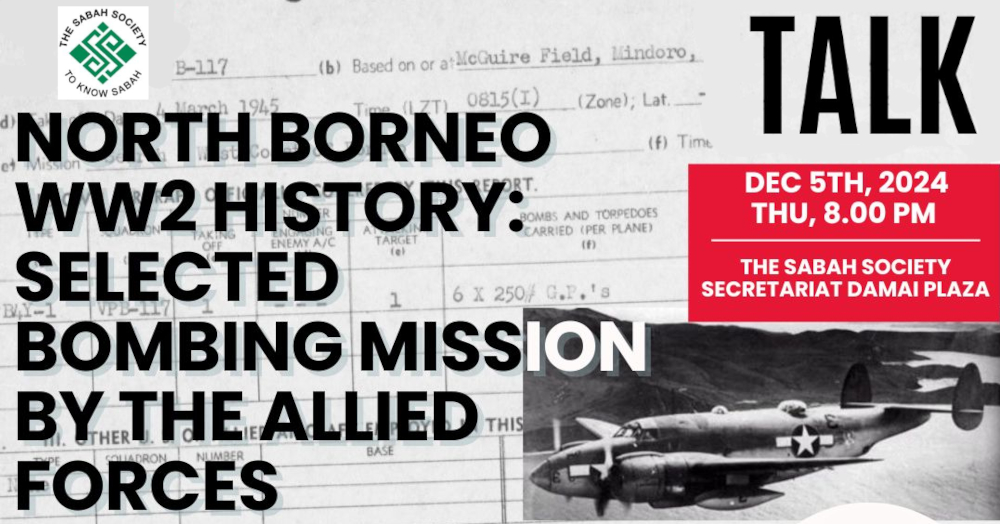 North Borneo WW2: Allied Bombing Missions - KK loves you