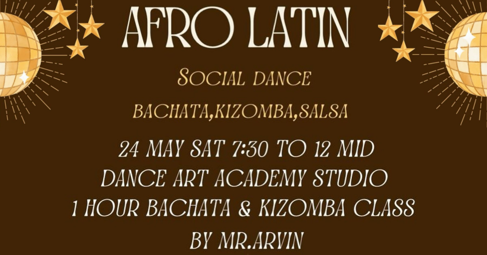 Fiesta Kaamatan Special: Afro-Latin Dance Night - KK loves you