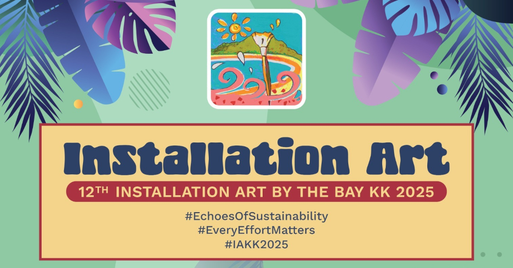 Installation Art by the Bay KK 2025 • KK loves you